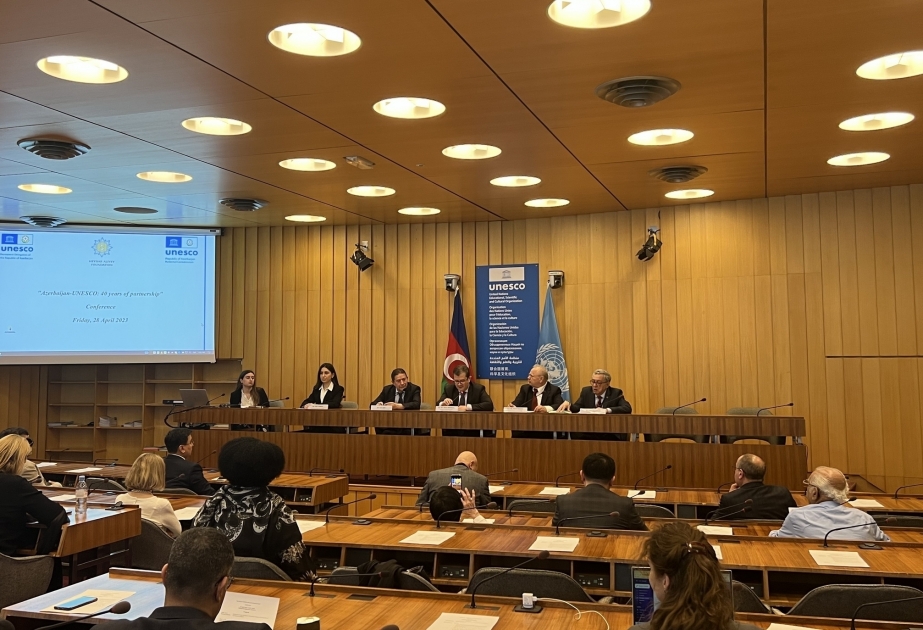 Paris hosts event to celebrate 100th anniversary of Great Leader Heydar Aliyev and 40th ...