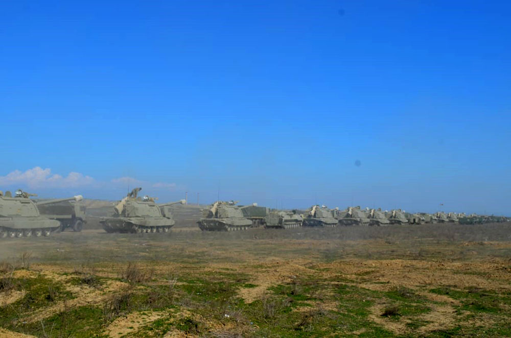 Defense Ministry: Reactive artillery battalions took firing positions ...