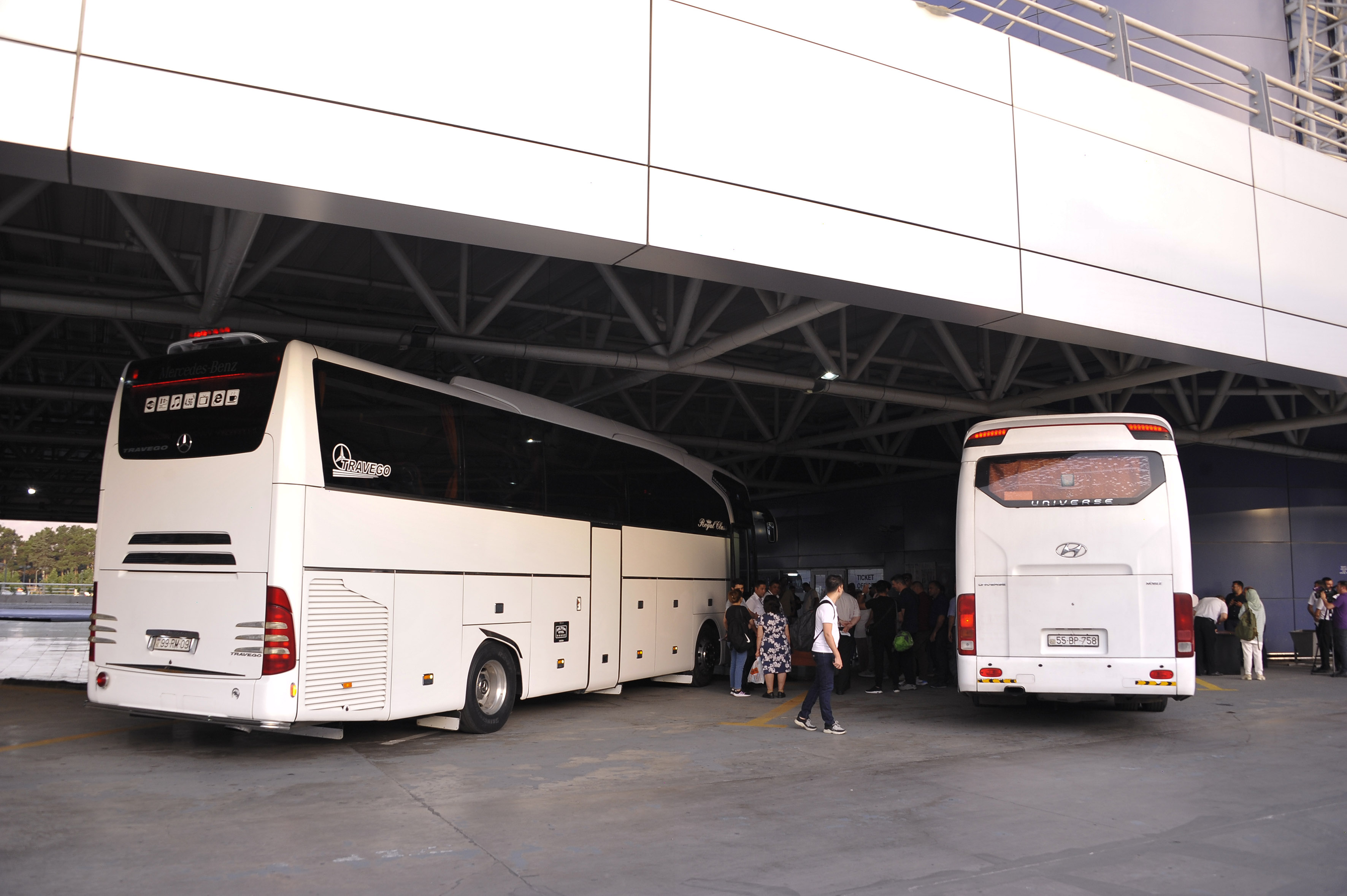 First passenger bus leaves Baku for Fuzuli - AZERTAC