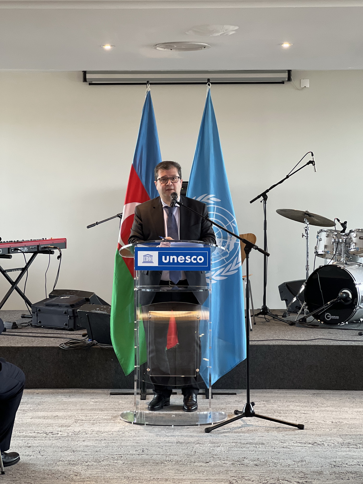 Paris hosts event to celebrate 100th anniversary of Great Leader Heydar Aliyev and 40th ...