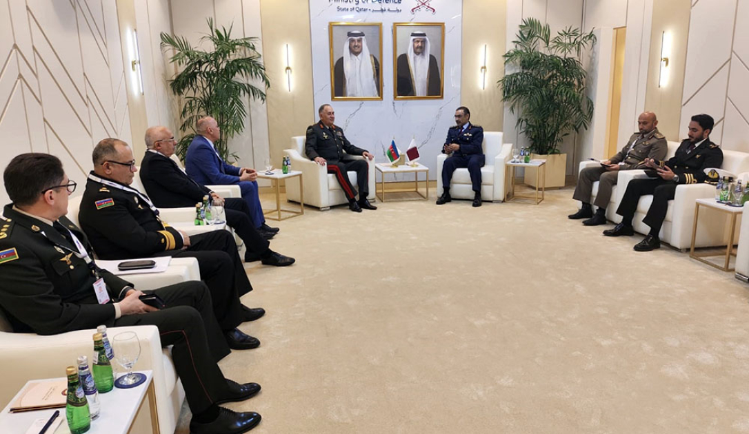 Chief of General Staff of Azerbaijan Army meets Qatar’s military ...