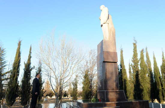 President Ilham Aliyev visits region of Samukh - AZERTAC